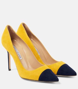 Manolo Blahnik Escarpins Capcour 105 en daim