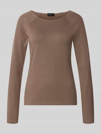 Monari Regular Fit Longsleeve aus Viskose-Mix