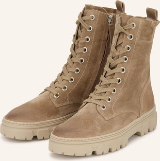Paul Green Schn&uuml;rboots beige