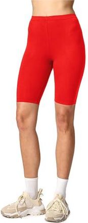 Merry Style Leggings Femme Court Tenue Sport Short MS10-145 (Rouge, XXL)