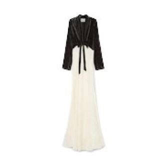 Forte_Forte Crush Velvet Chic Langarmkleid - - Dresses - Damen - Schwarzk - M