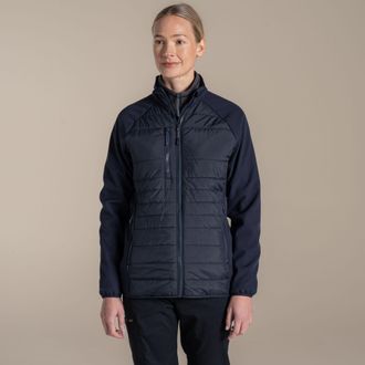 Craghoppers Expert Compresslite Hybridjacke f&uuml;r Damen (Dunkel-Marineblau)