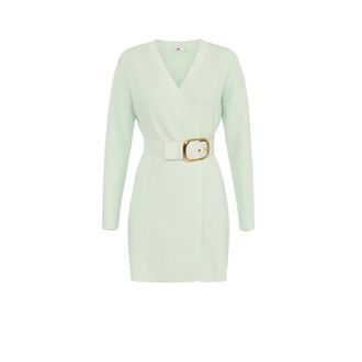 Elisabetta Franchi Mini Kleid - - Dresses - Damen - Gr&uuml;n - M