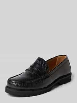 Selected Loafer aus Rindsnappa mit Profilsohle