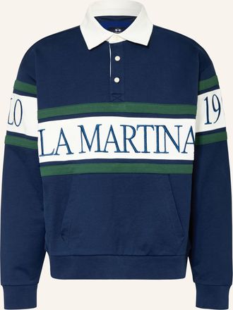 La Martina La Martina Rugbyshirt blau
