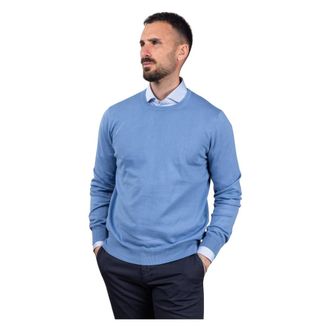 Gran Sasso Homme, Pulls, Bleu, Taille: M Pulls &agrave; col rond
