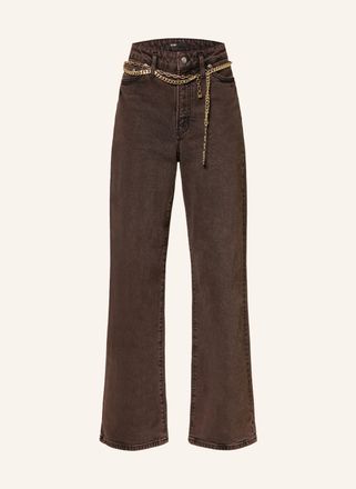 Maje Straight Jeans braun