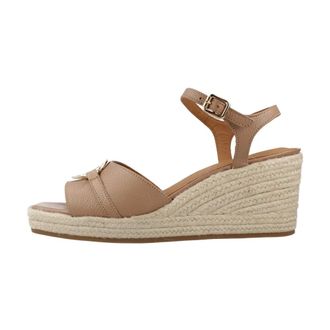 Geox Femme, Chaussures, Brun, Taille: 38 EU D Panarea Wedge