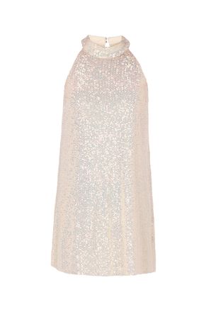 Faina Kleid Frauen beige mehrfarbig