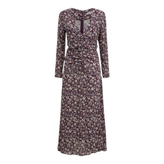 Mar De Margaritas abiti Viscosa - Femme - Robes - Violet - Taille: 42 FR