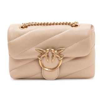 Pinko Pinko, Femme, Sacs, Beige, Taille: ONE Size Love Bag Puff