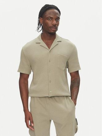 Emporio Armani Hemd EM000633 AF10792 U6274 Grün Regular Fit