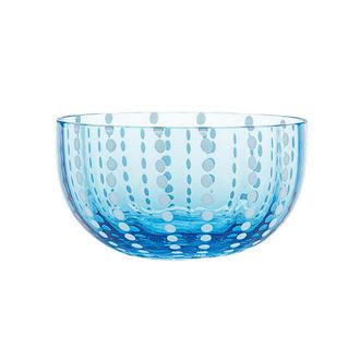 Zafferano Perle small bowl diam. 11.5 cm. - Zafferano Aquamarine