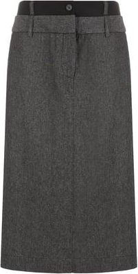 Eudon Choi Jupe droite en coton