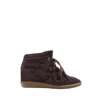 Isabel Marant Baskets compens&eacute;es Bobby en cuir