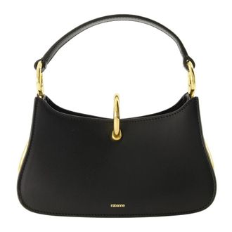 Paco Rabanne Mini Ring-Lock Schultertasche - - Bags - Damen - Schwarzk - ONE SIZE