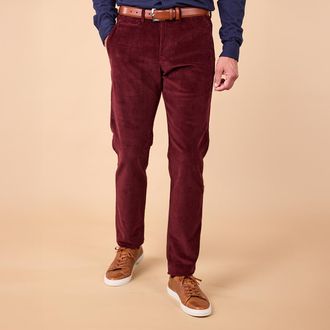 Bexley Norman - Pantalon homme bordeaux