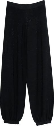Fabiana Filippi elasticated-waistband trousers - Blau