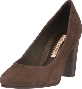 Buffalo London 18290-731 KID SUEDE BROWN 50 110213, Damen, Pumps, Braun (BROWN 50), EU 41
