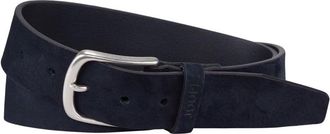 Joop Casual Gürtel aus Veloursleder mit Label-Gravur in