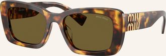 Miu Miu Sonnenbrille Mu 07ys braun