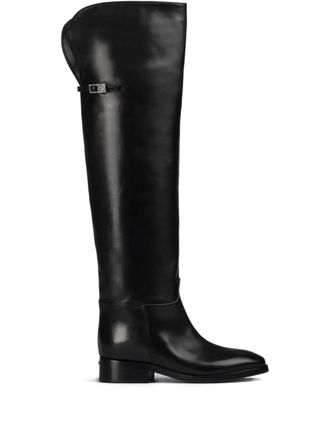 Le Silla Charlotte Stiefel mit Schnallendetail - Schwarz