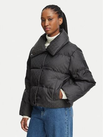 Calvin Klein Jeans Winterjacke LV047H521G Schwarz Regular Fit