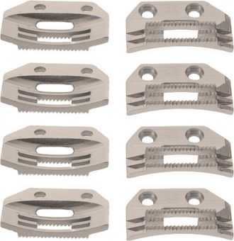 BESTONZON 8 St&uuml;ck 8 St&uuml;ck N&auml;hmaschinenteile mit Kurzzahnigem Metall Transporteur und Nadelplatte Ger&auml;uscharm Kompatibel mit Mittlerer Geschwindigkeit Ersatz f&uuml;r