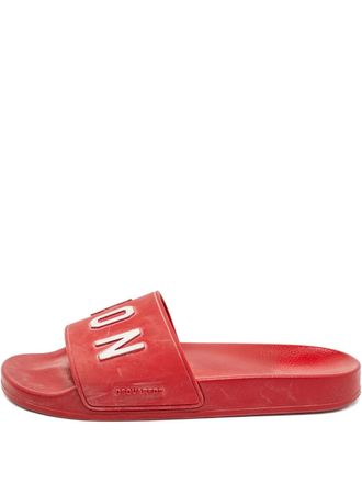 Dsquared2 chaussons Icon - Rouge