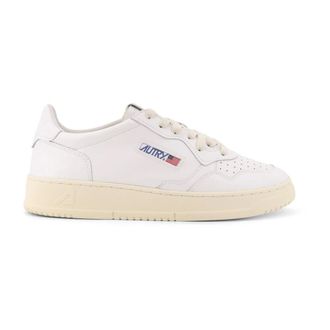 Autry Homme, Chaussures, Blanc, Taille: 44 EU Medalist Low Baskets