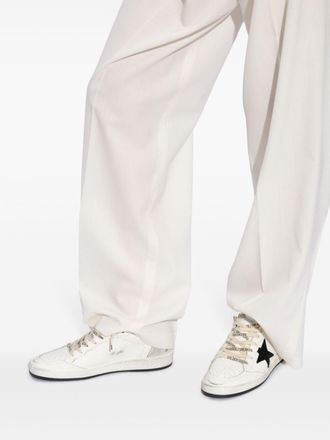 Golden Goose Womens Ball Star Leather Sneakers White Ss26 W