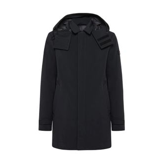 Peuterey Homme, Manteaux, Noir, Taille: 5XL Imperméable Technologie Avancée