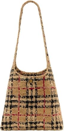 Burberry Femme, Sacs, Beige, Taille: ONE Size Small Margate Shoulder Bag