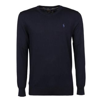 Polo Ralph Lauren Homme, Pulls, Bleu, Taille: XL Maille ras du cou
