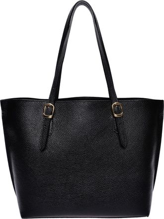 Isabella Rhea Schwarz Rindsledertasche