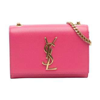 Saint Laurent Pre-owned Chain Leather Wallet - - Pre-owned - Damen - Rosa - ONE SIZE