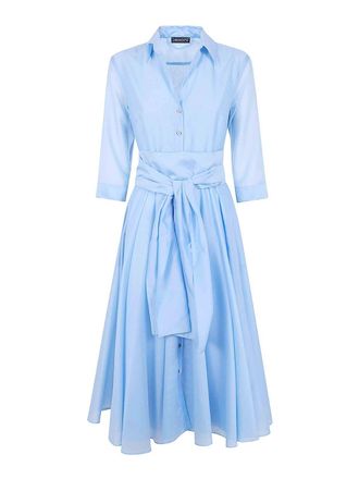 DRHOPE Maxi Robe - Bleu