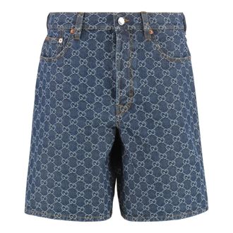 Gucci Damen, Shorts, Blau, W26Gr&ouml;&szlig;e