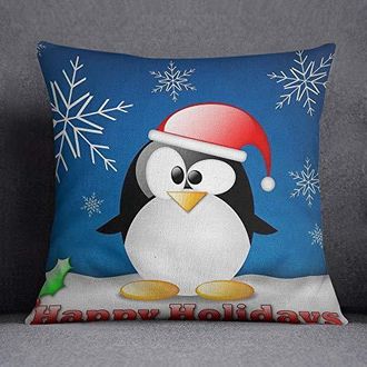 Bonamaison Le Jardin du Lin Kissenhüllen, Cotton, Mehrfarbig, 45x45