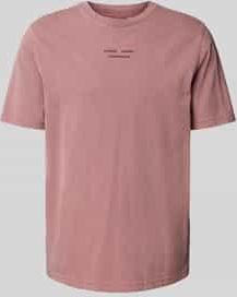 Sams&oslash;e & Sams&oslash;e T-Shirt mit Label-Print Modell MARCUS