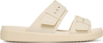 Crocs Pantoletten Crocs Brooklyn Buckle Low Low 211215 Écru