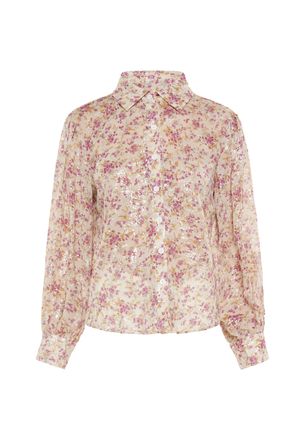 Usha Bluse Frauen Mehrfarbig Rosa