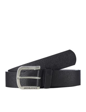 Jack & Jones Plus Size Herren JACHARRY Belt PLS Gürtel, Black, 115