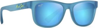 Maui Jim Homme, Accessoires, Bleu, Taille: 53 MM Lunettes de soleil rectangulaires Celeste Mat Style