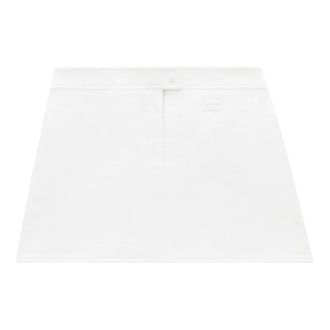 Courr&egrave;ges Reedition Vinyl Minirock - - Skirts - Damen - Wei&szlig; - S