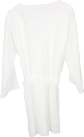 Minkissy Peignoir Bain Femme Coton Éponge Épaissi Pour Hôtel Et Spa Usage Unique Voyage Affaires