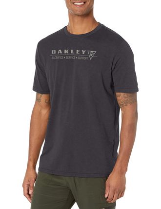 Oakley SI Unisex Erwachsene Pillars Tee T-Shirt, Blackout, X-Large US
