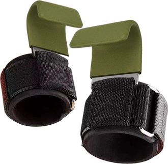 Generic Trainingshandschlaufe - Hakenhalter f&uuml;r Kreuzheben - 2 St&uuml;ck Einstellbare Handgelenk-Haken F&uuml;r Krafttraining Gewichtheben Kreuzheben