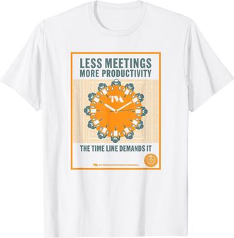 MARVEL Loki TVA Less Meetings More Productivity T-Shirt