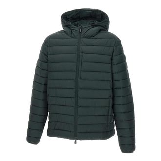 Save The Duck Homme, Vestes, Vert, Taille: XL Doudoune &agrave; Capuche